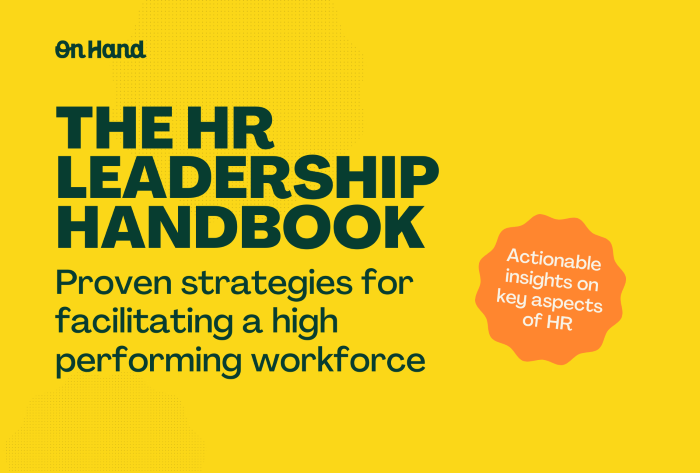The HR Leadership Handbook: Proven Strategies for Facilitating a High ...